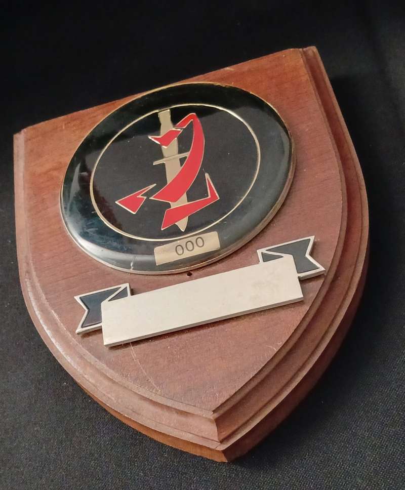 Emergency Services - Directorate of Special Operations Plaque No. 000 ...