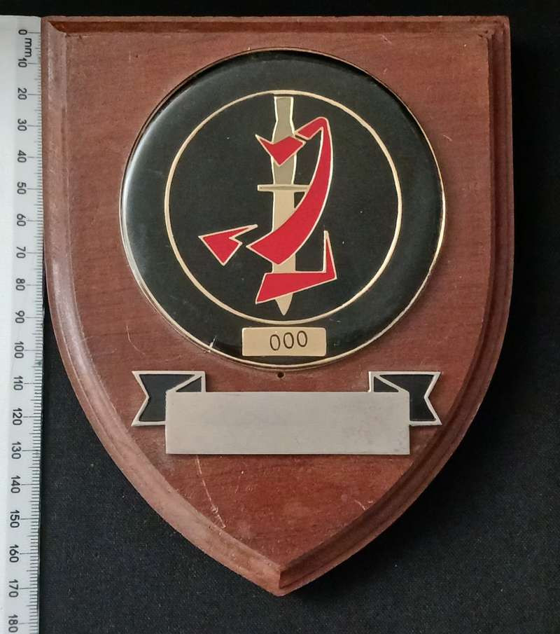 Emergency Services - Directorate of Special Operations Plaque No. 000 ...