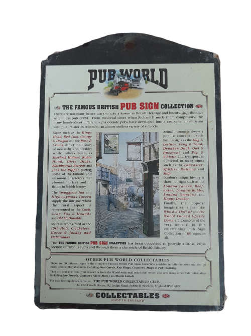 Bar Accessories - Courage `The Cat and Fiddle` The Famous British Pub ...