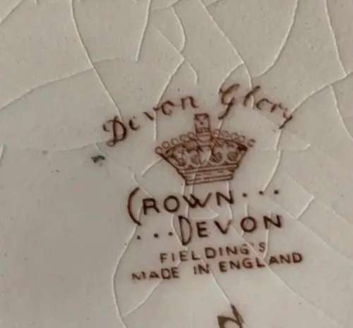 English Porcelain - Plates Crown Devon each for sale in Johannesburg ...
