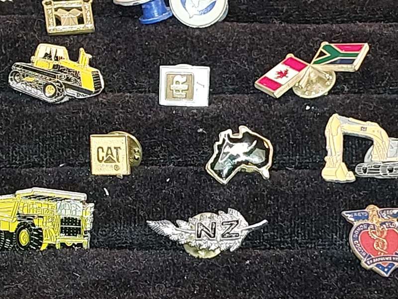 International Badges & Insignia - A BULK COLLECTION BADGES AND PINS ...
