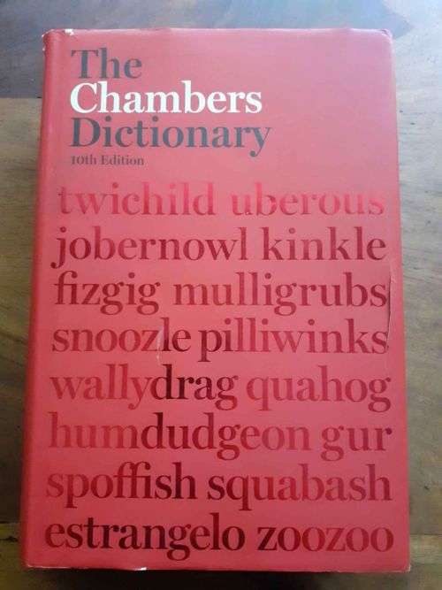 Reference - The Chambers Dictionary 10th edition ~ CHAMBERS for sale in ...