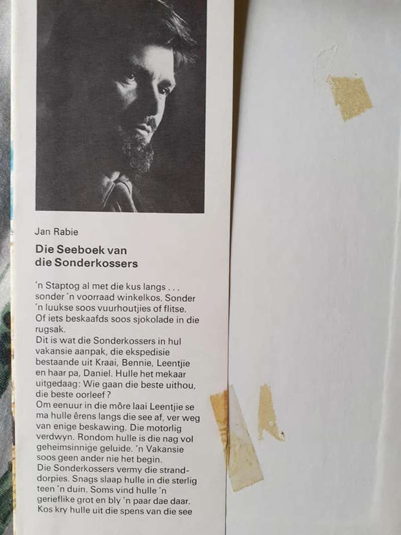 Afrikaans Fiction - Die Seeboek van die Sonderkossers ~ Jan Rabie for ...