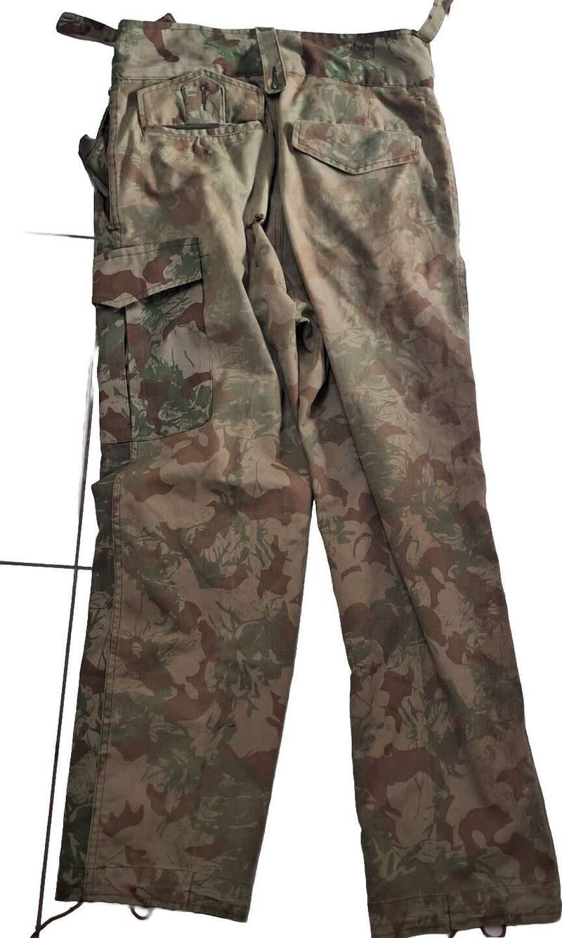 Uniforms - RHODESIAN MADE SOUTH AFRICAN POLICE CAMO PANTS WITH RARE ...