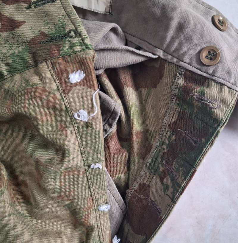 Uniforms - RHODESIAN MADE SOUTH AFRICAN POLICE CAMO PANTS WITH RARE ...