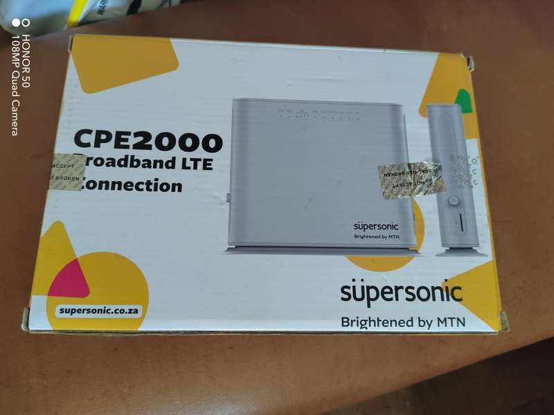 Modems - CPE 2000 4G Router (It take a SIM CARD) for sale in Cape Town ...