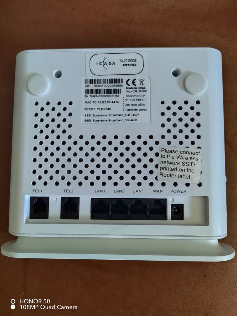 Modems - CPE 2000 4G Router (It take a SIM CARD) for sale in Cape Town ...
