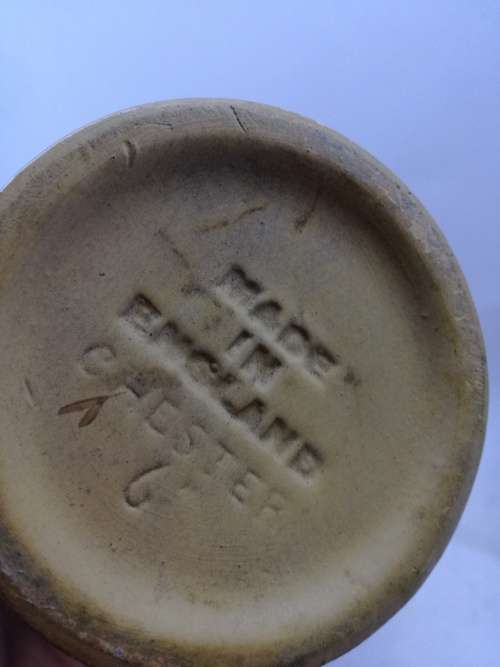 Stoneware - Vintage Chester vase pair - Made in England - see pics for ...