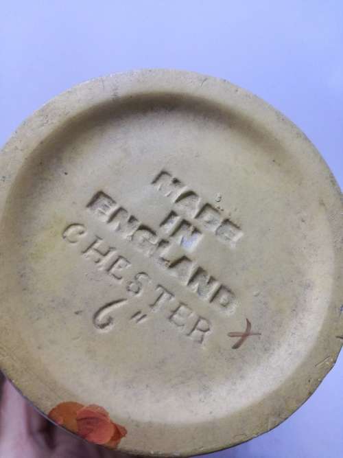 Stoneware - Vintage Chester vase pair - Made in England - see pics for ...
