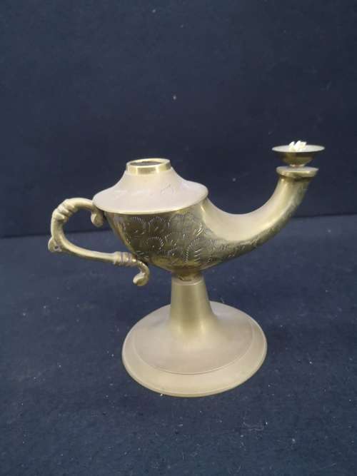Lamps & Lanterns - Brass Genie oil lamp for sale in Humansdorp (ID ...