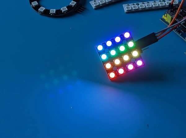Other Electronics - WS2812B 16 Led 30 x 30mm 5V 5050 RGB Addressable ...