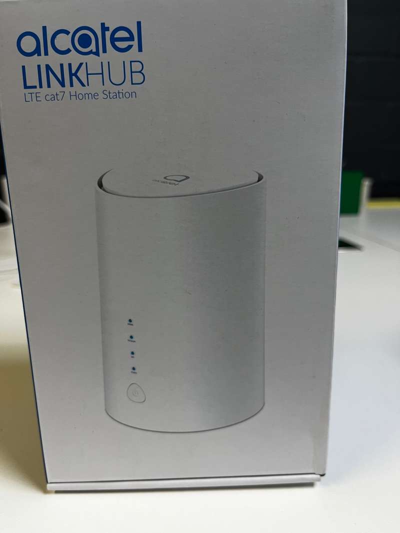 Wireless Routers - Alcatel Link Hub - LINKHUB LTE cat7 Home Station was ...