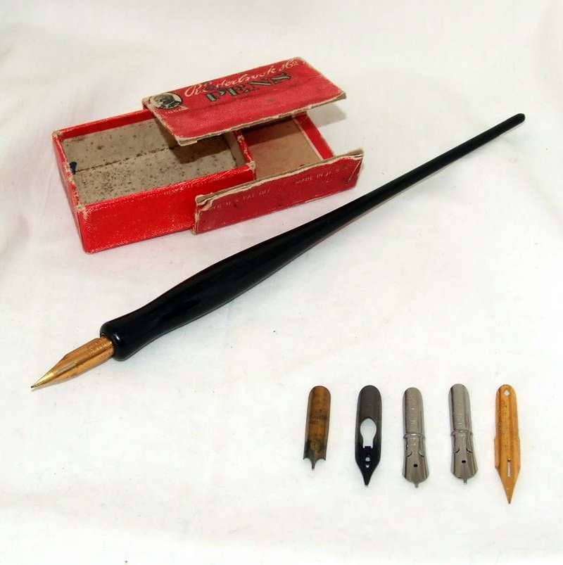Stationery - Vintage dip pen and extra assorted nibs for sale in Cape ...