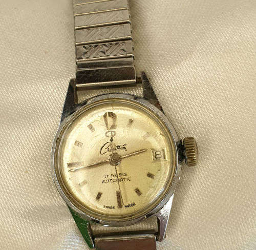 Women's Watches - Pre-owned Vintage CREATION 17 Rubis Automatic Swiss Made Ladies Watch- Working ...