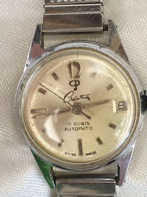 Women's Watches - Pre-owned Vintage CREATION 17 Rubis Automatic Swiss Made Ladies Watch- Working ...