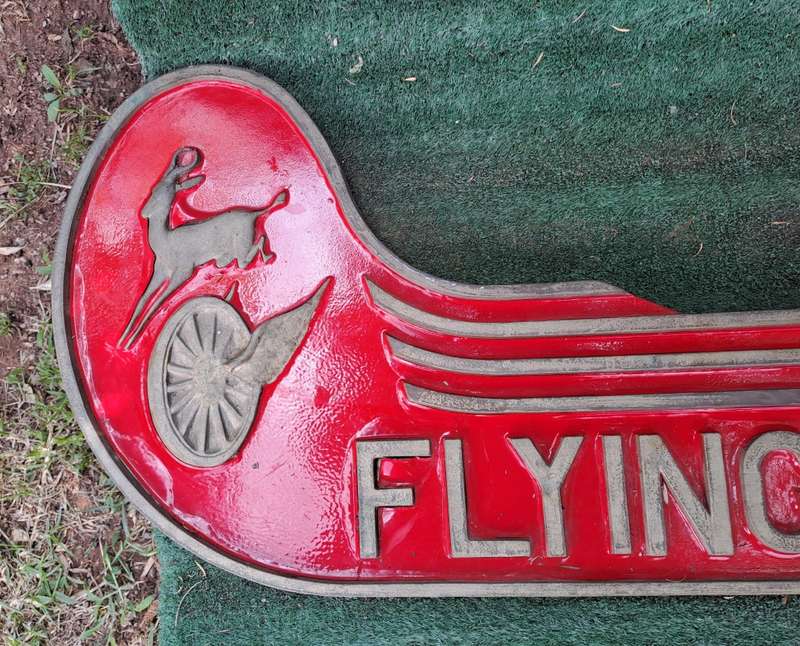 Rail - Large South African Railways Steam Locomotive Name Plate Flying ...