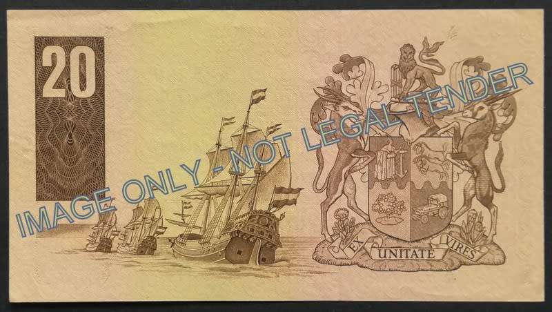 GPC de Kock - GERHARD DE KOCK 20 RAND *REPLACEMENT NOTE* **EF** NOTE ...