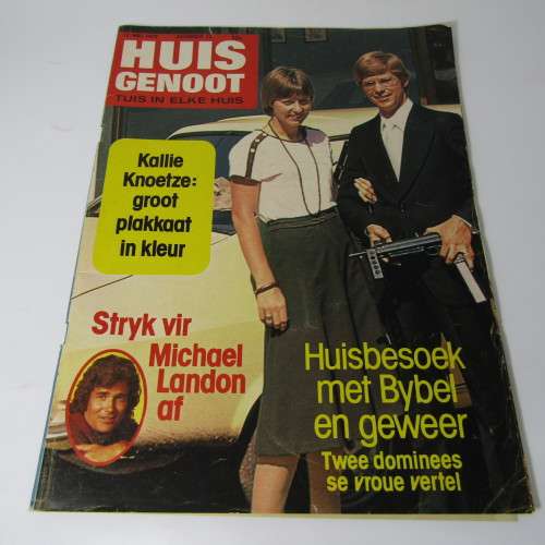 Magazines - Huisgenoot 12 Mei 1978 - Rhodesia Bosoorlog, Kallie Knoetze ...