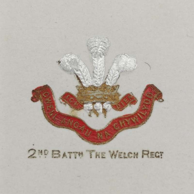 Documents & Literature - Mil WW1 British 2nd Battalion The Welsh ...