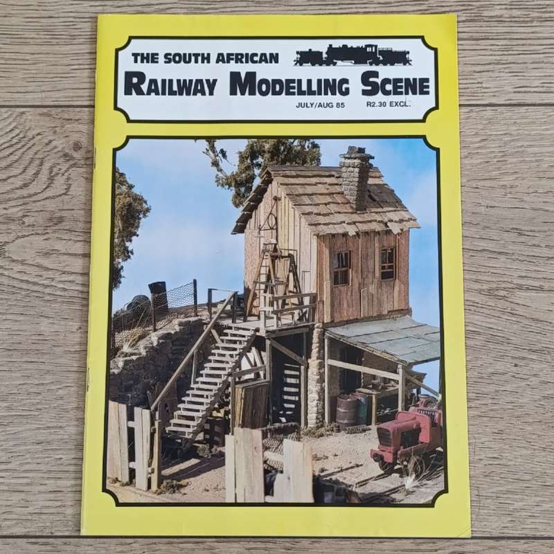 Trains - The South African Railway Modeling Scene (5 books) Jul/Aug '85 ...