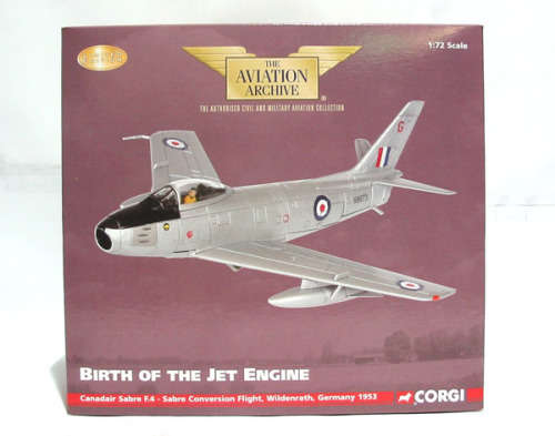 Models - Corgi -- Canadair Sabre F.4 - Birth of The Jet Engine- The ...