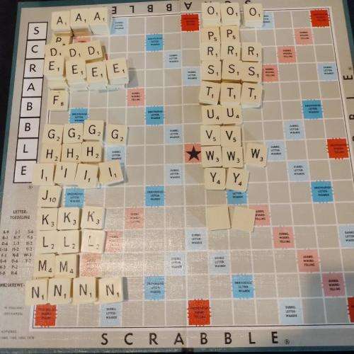 Word Games - Vintage Scrabble Afrikaanse Uitgawe Spear`s Games for sale ...