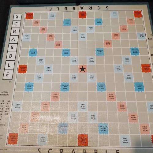 Word Games - Vintage Scrabble Afrikaanse Uitgawe Spear`s Games for sale ...