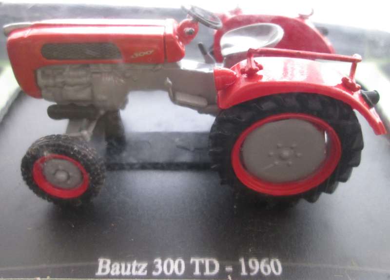 Models - Hachette Partworks-Scale Model-Tractor-Bautz 300 TD-1960 for ...