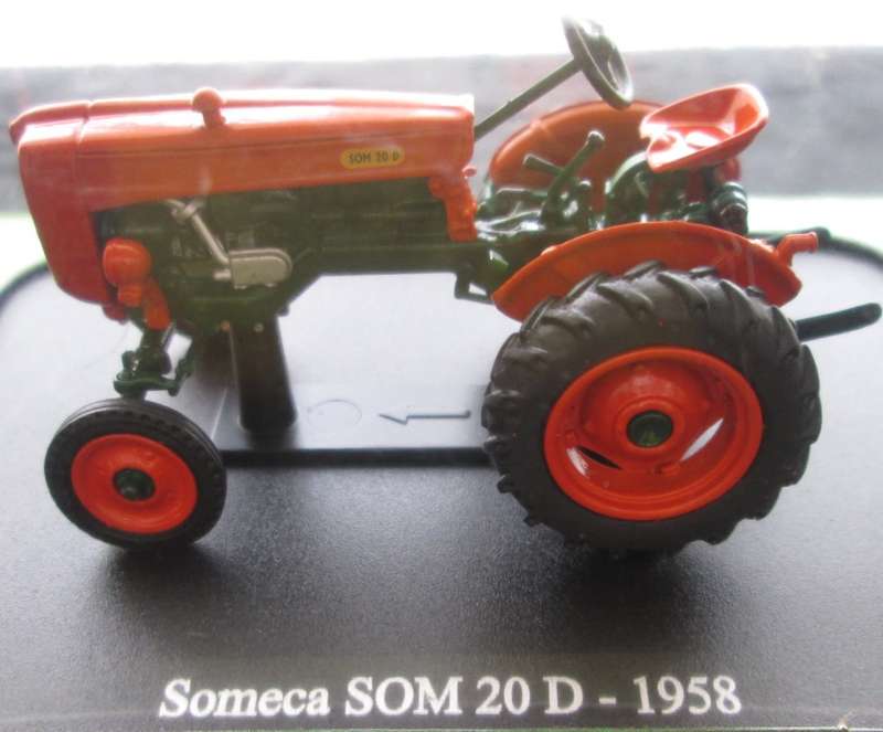 Models - Hachette Partworks-Scale Model-Tractor-Someca SOM 20D-1958 for ...