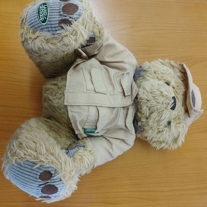 Stuffed Animals - Original Land Rover Safari Plush Teddy Bear - Beige ...