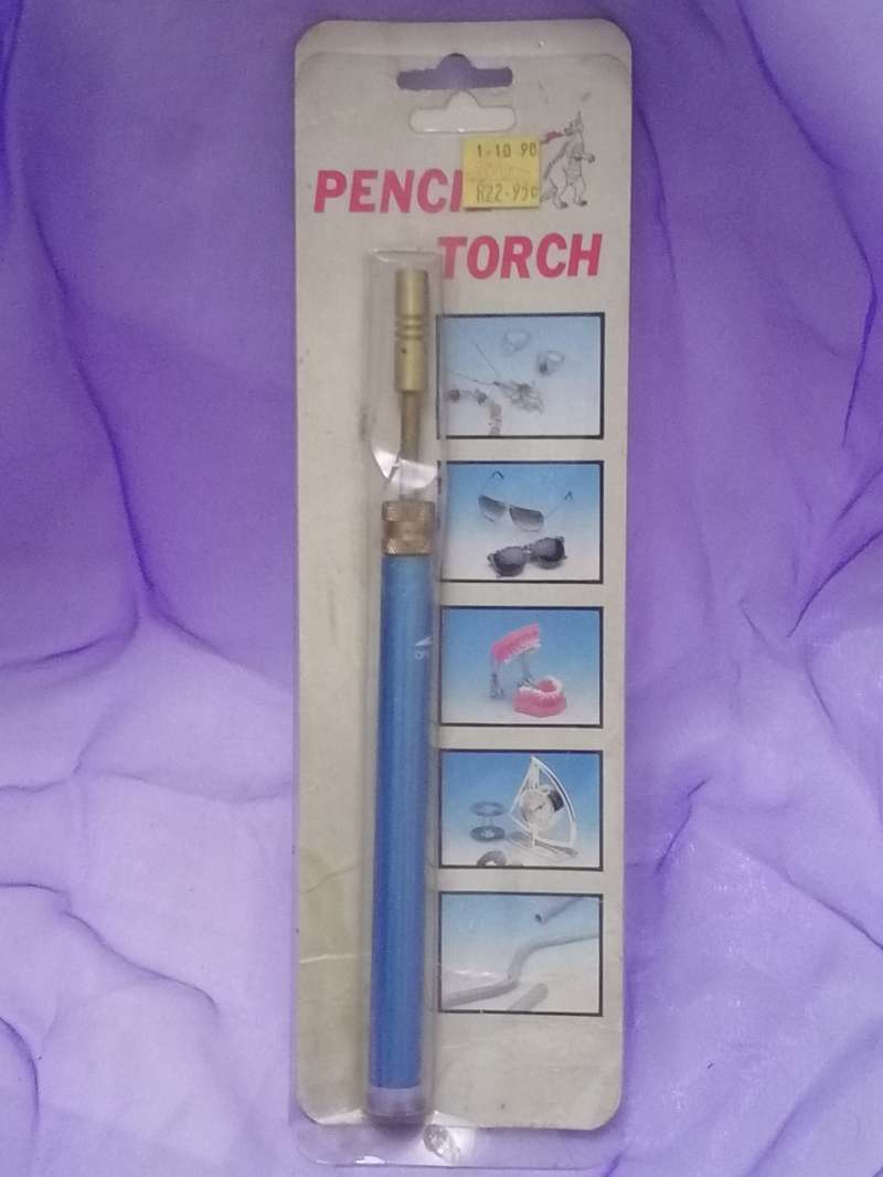 Tools - VINTAGE - PENCIL TORCH - STILL IN ORIGINAL PACKAGING - VERY ...