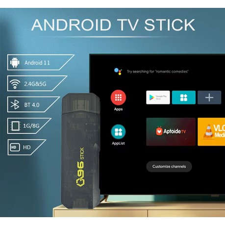 TV Boxes & Digital Media Players - Q96 Android Tv Stick. Android 11 ...