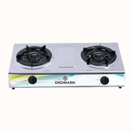 Freestanding - DIGIMARK 2 PLATE LPG GAS STOVE, WITH HOSE AND CYLINDER ...