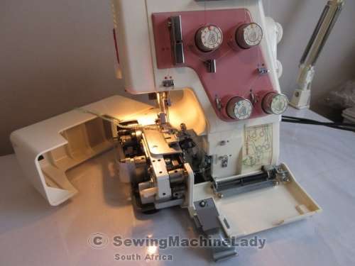 Sewing Machines & Overlockers - JANOME FINESSE 234D OVERLOCKER was sold ...
