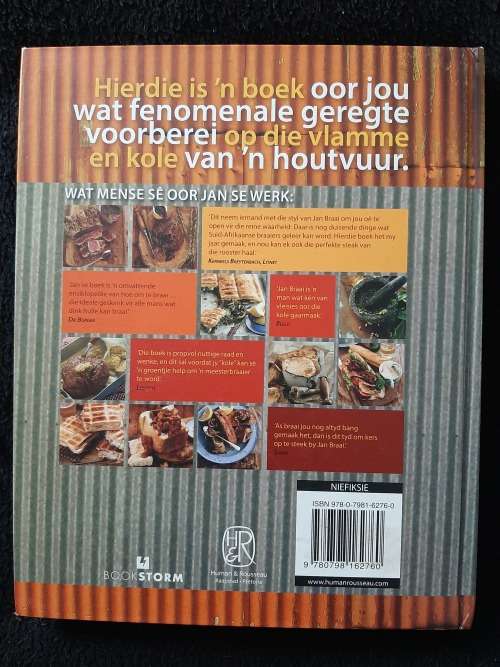 Afrikaans Non-Fiction - Vuurwarm By Jan Braai for sale in Cape Town (ID:619504758)