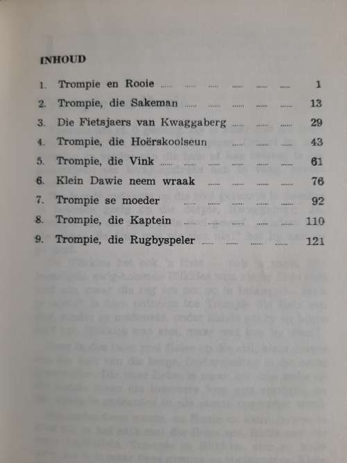 Afrikaans - Trompie Die Hoërskoolseun by Topsy Smith for sale in Cape ...