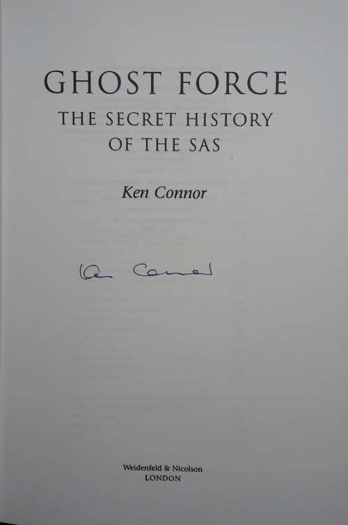 Books - Ghost Force - The Secret History Of The SAS - Ken Connor for ...