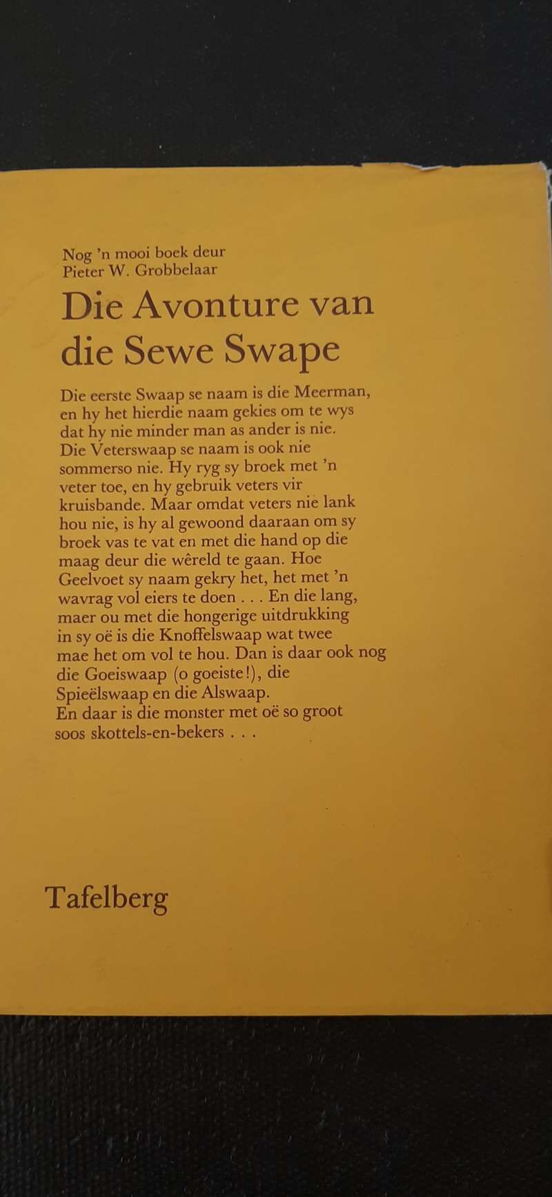 Afrikaans - Die seun met die ster in sy hand by Pieter W. Grobbelaar ...