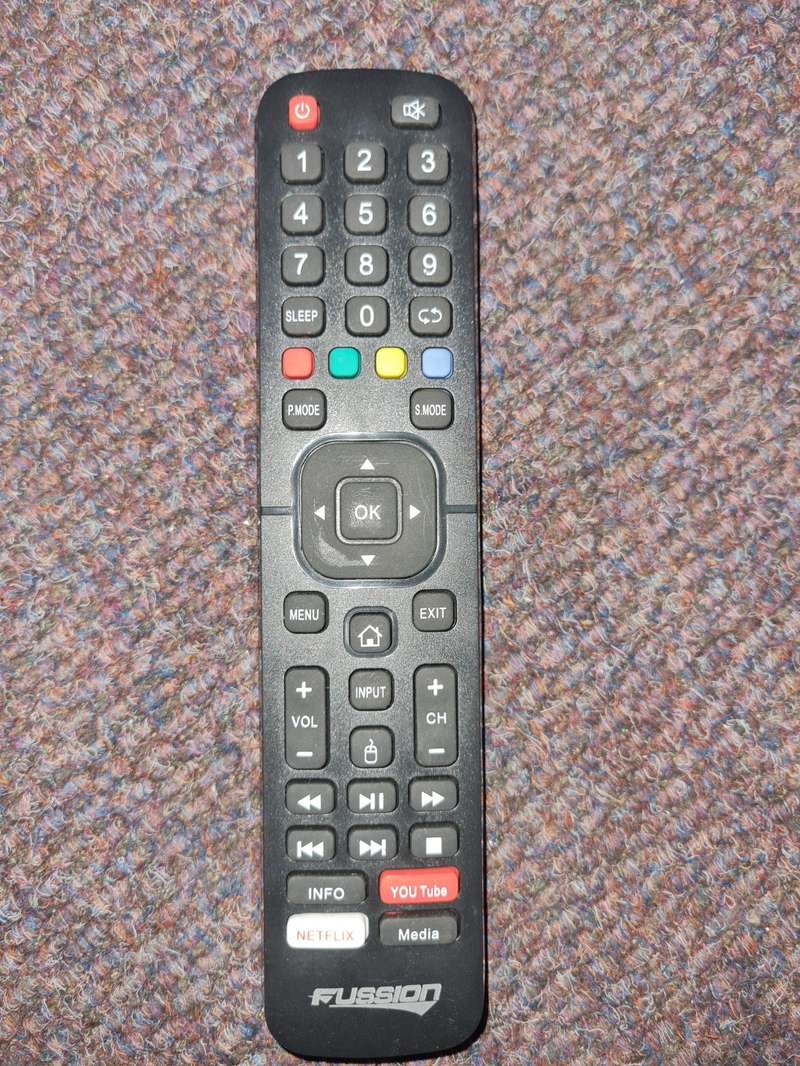 Remote Controls - FUSSION SMART TV REMOTE CONTROL was listed for 300.00 ...