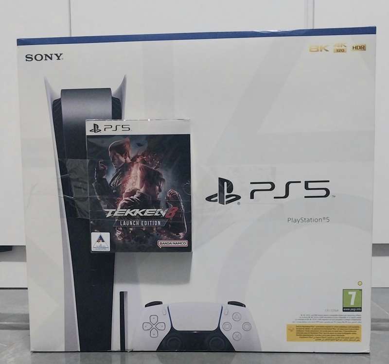 PlayStation - PS5 Bluray Disc Edition - 1 controller + Tekken 8 Launch ...