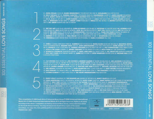 Pop - Various - 100 Essential Love Songs 5x CD Set was listed for 120. ...