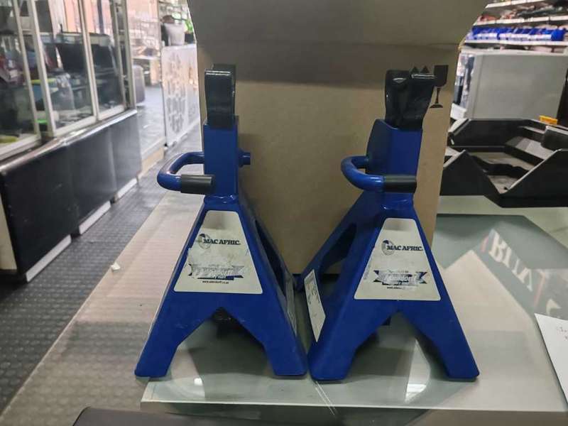 Car Jacks - MAC AFRIC 3 TON HEAVY DUTY STEEL JACK STANDS (PAIR) was ...