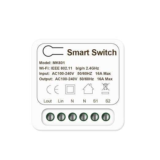 Smart Switches - Smart Mini DIY Switch 2 Way Control Smart Home ...