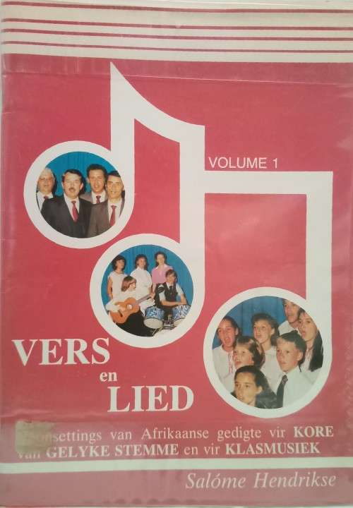 Music - Vers en lied : toonsettings van Afrikaanse gedigte vir kore van ...