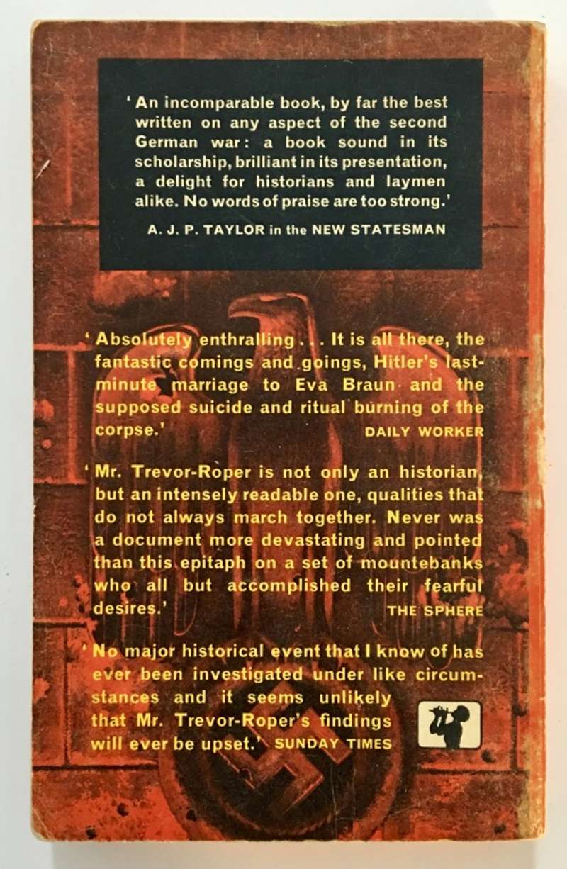History & Politics - The Last Days of Hitler - HR Trevor-Roper ...