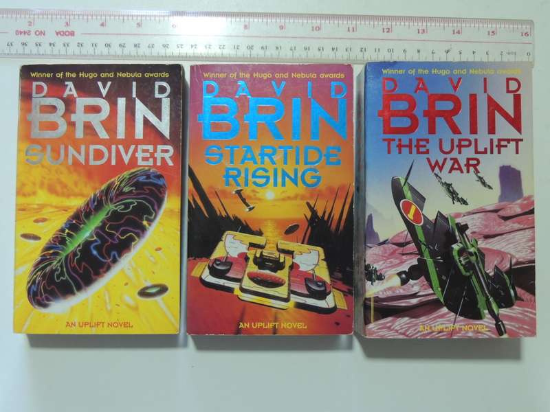 Science Fiction & Fantasy - The Uplift Saga: Sundiver, Startide Rising ...