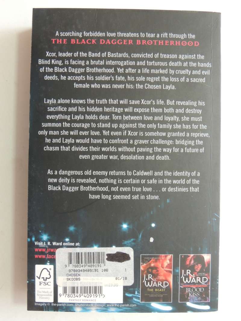 Science Fiction & Fantasy - The Chosen - A Black Dagger Brotherhood ...