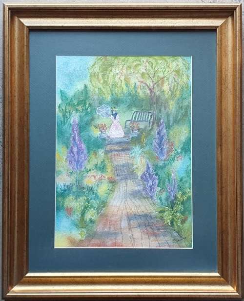 Paintings - Original framed watercolour painting by Connie de Lange as ...