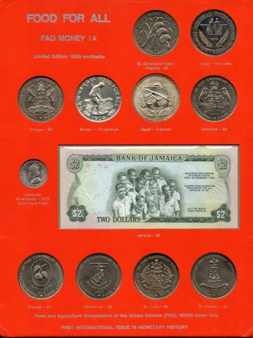 Collections & Lots - United Nations FAO Money Set 1A - Limited Edition ...