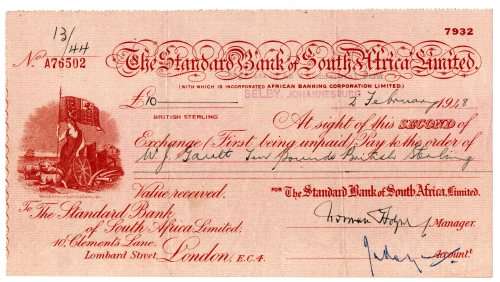 Numismatic collectables - 1948 [Large] The Standard Bank of South ...